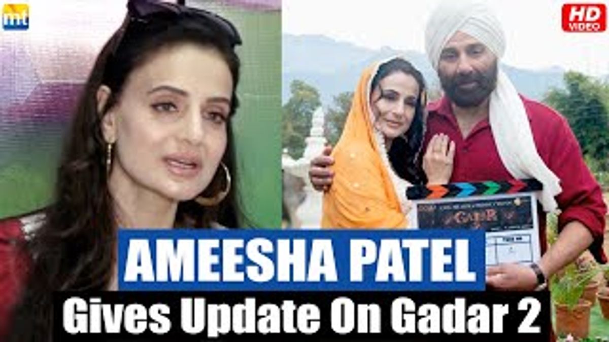 Ameesha Patel reveals the release Date of India Blockbuster Gadar's Sequel 'GADAR 2' with Sunny Deol