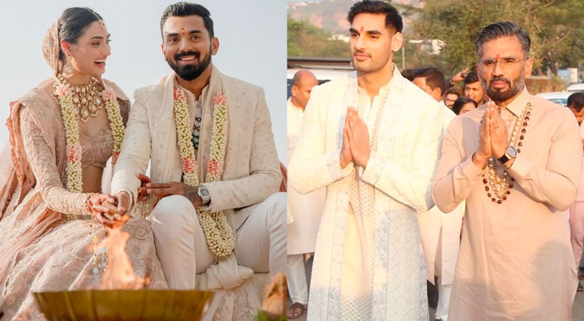 Athiya Shetty & KL Rahul Are Officially Married — Father Suniel Shetty ...