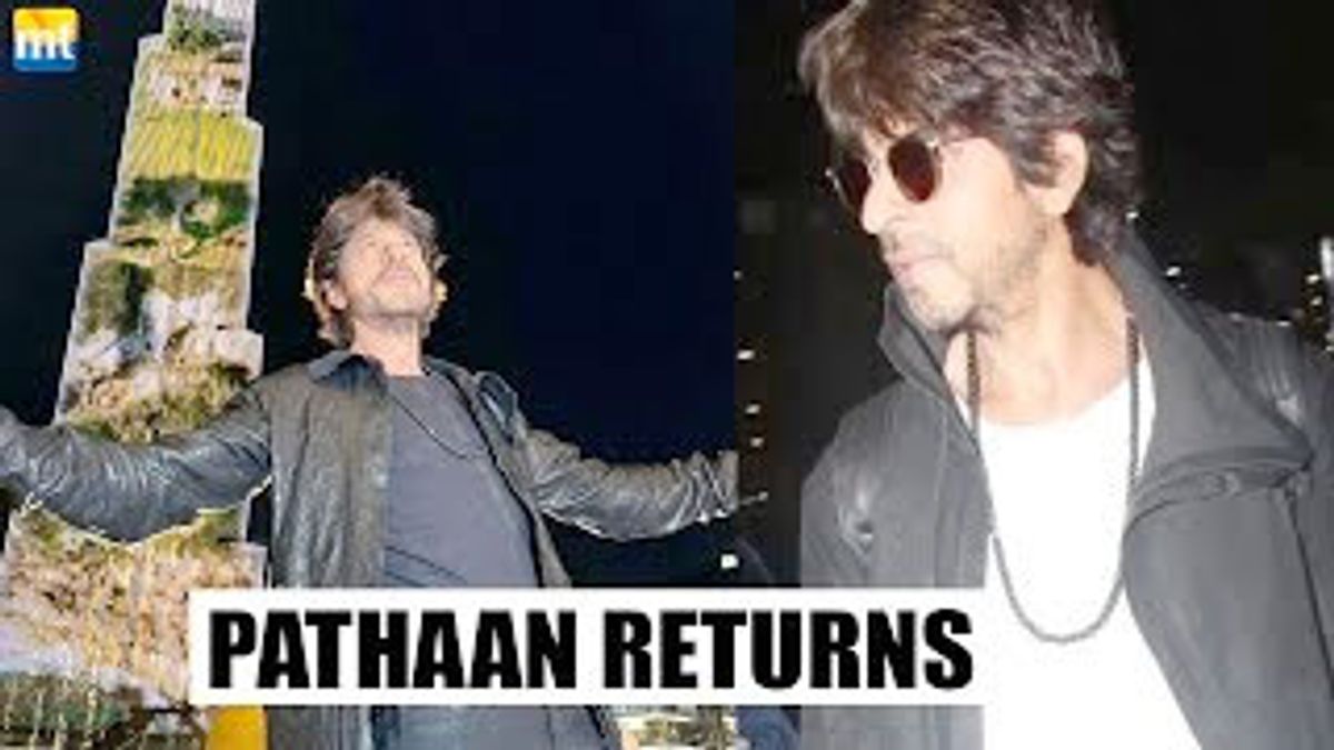 No More Face Hiding as Shah Rukh Khan returns after Launching Pathaan ...
