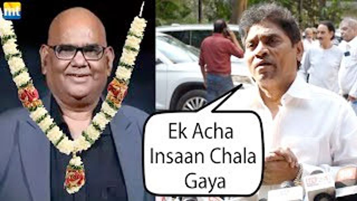 'हम लोग चार दिन पहले साथ में थे' - Johnny Lever reactions on Satish ...