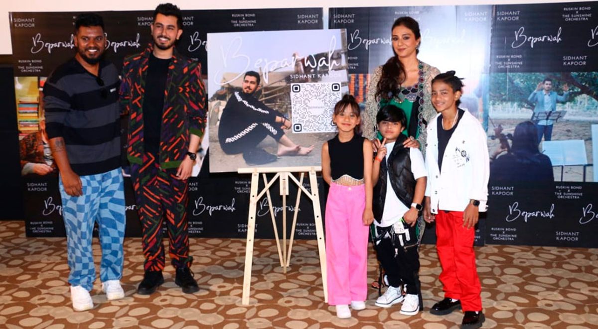 'Bholaa' Actress Tabu Launches Sidhant Kapoor's First Single 'Beparwah'