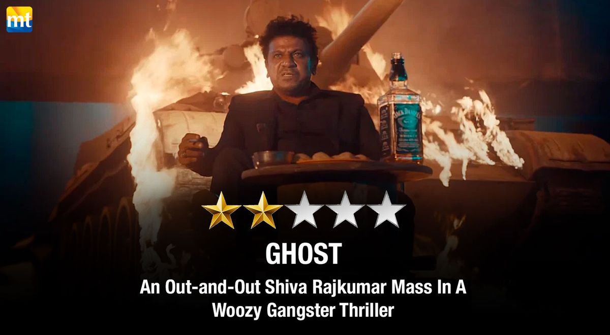 Ghost Review - An Out-and-Out Shiva Rajkumar Mass In A Woozy Gangster ...