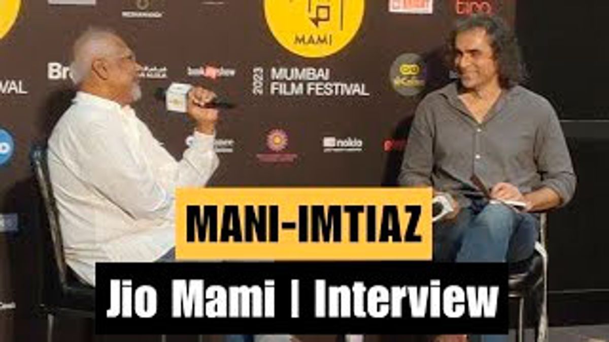 Mani Ratnam's Masterclass Interview Taken By Imtiaz Ali At Jio MAMI ...