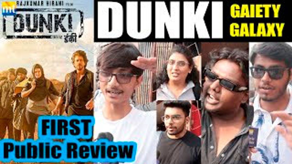 Dunki mein Emotion hai - FIRST Public Review | Shah Rukh Khan, Rajkumar ...