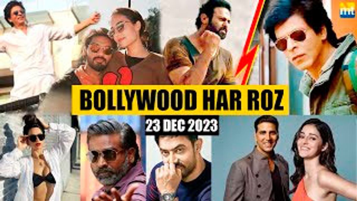 Bollywood Har Roz! Dunki VS Salaar, SRK Signs Movie, Ahan Shetty-Tania ...