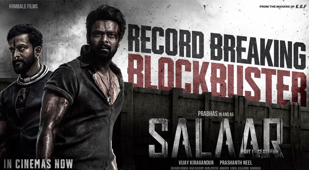 Salaar Takes BIGGEST Opening Of The Year With Huge 175 Crore+ Gross ...