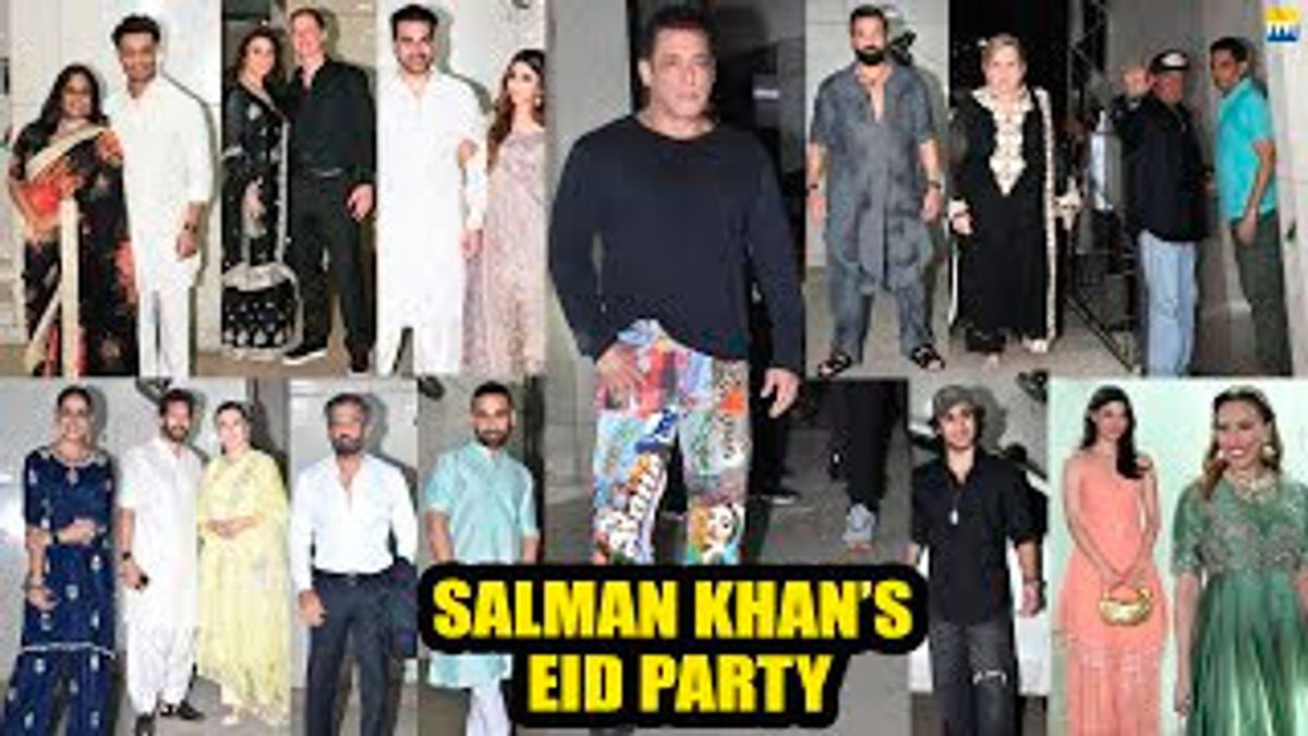 Salman Khan's EID Bash | Bobby Deol, Arbaaz Khan-Sshura Khan, Orry, Aayush Sharma-Arpita Khan ...