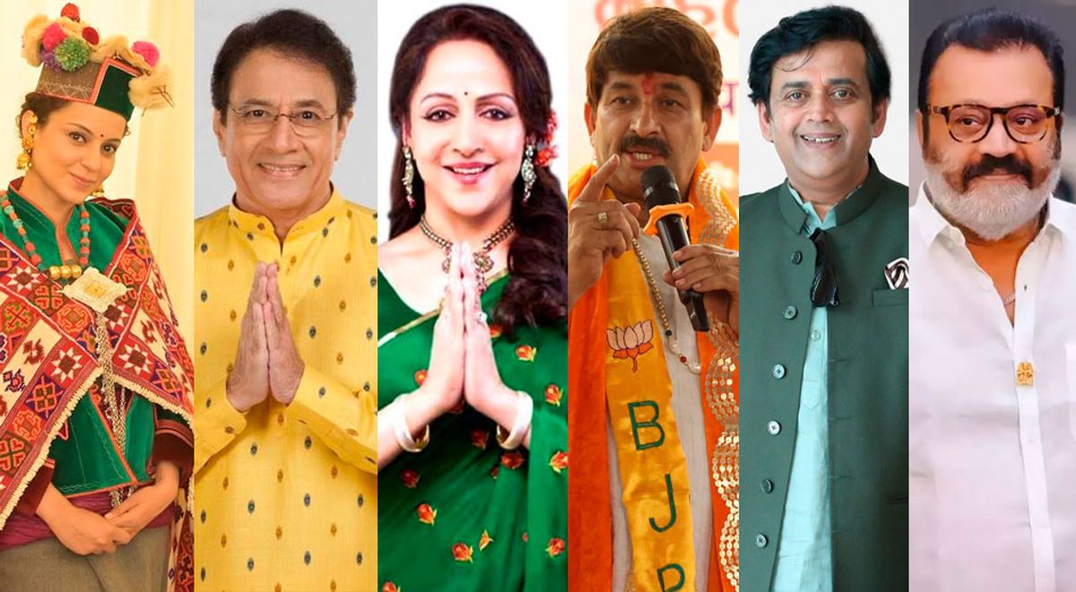 Check Out the Movie Actors Who Won Loksabha Elections in 2024