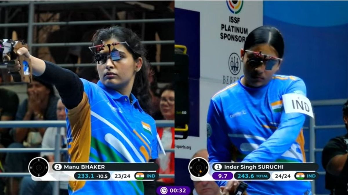 Suruchi Singh wins back-to-back WC gold, silver for Manu Bhaker
