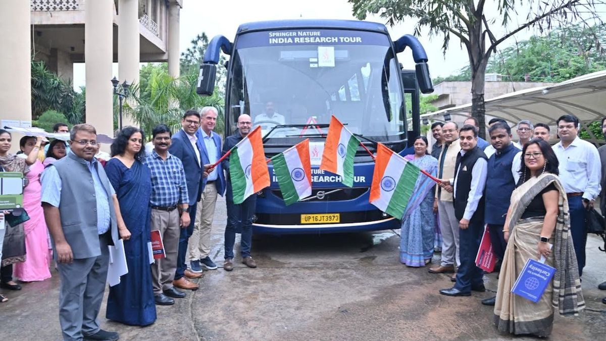 Springer Nature launches third India Research Tour at ICSSR, Delhi