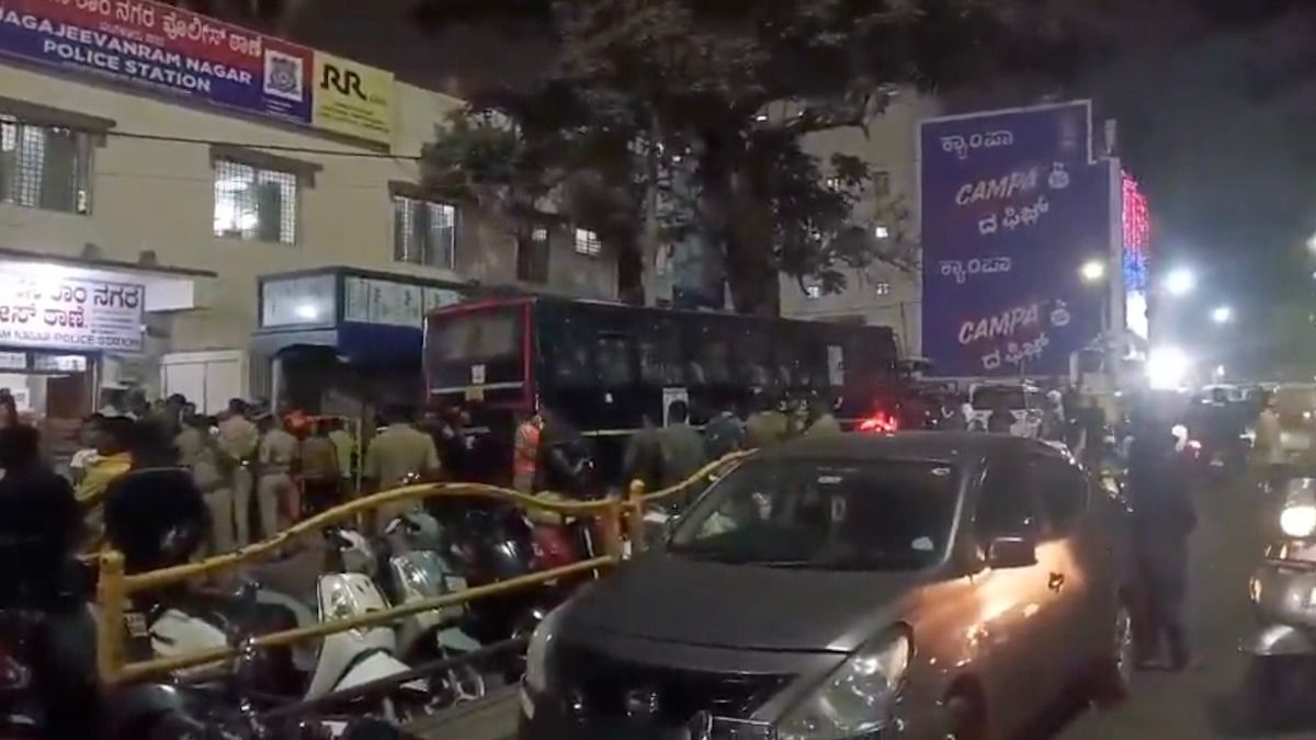 Bengaluru's JJR Nagar tense after stones hurled at Hindu religious ...