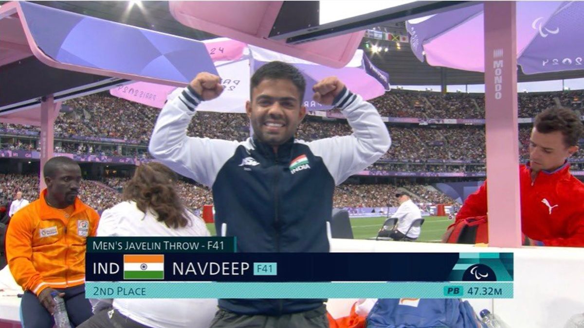 How Navdeep's silver turned gold in men's javelin throw at Paralympics