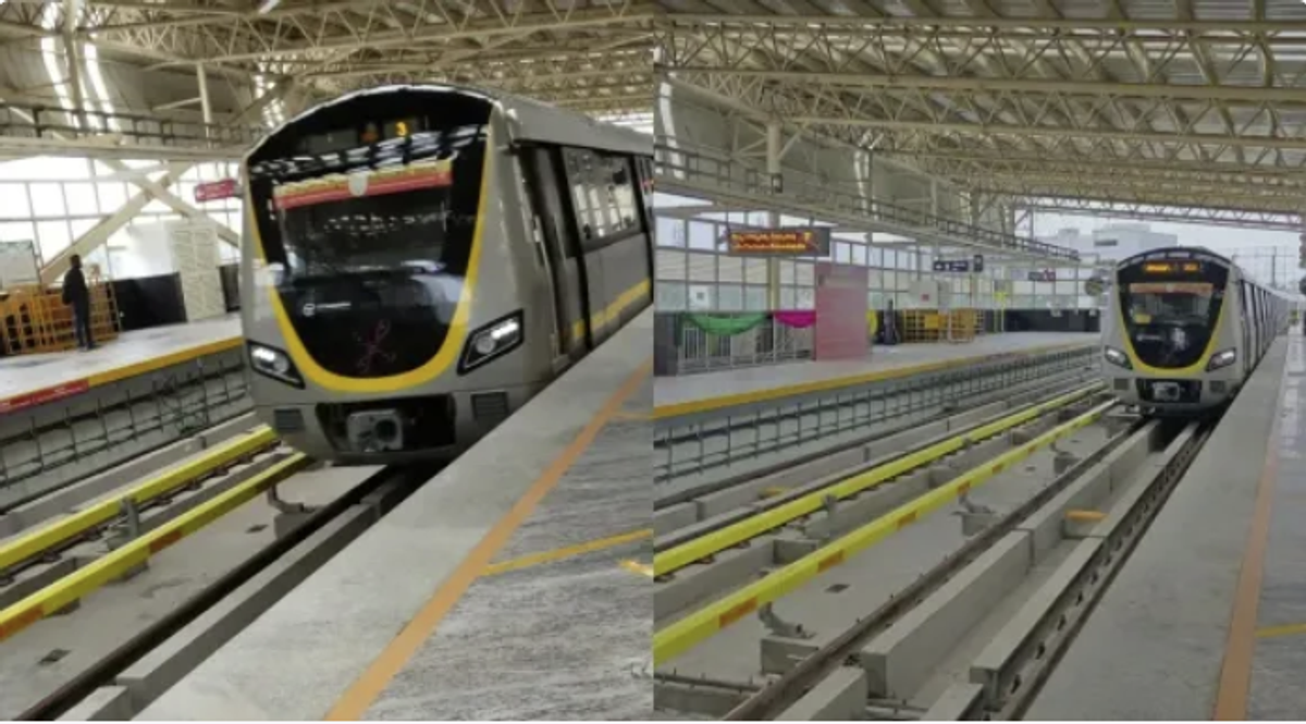 Bengaluru metro’s Yellow Line to offer 12-minute train frequency by ...