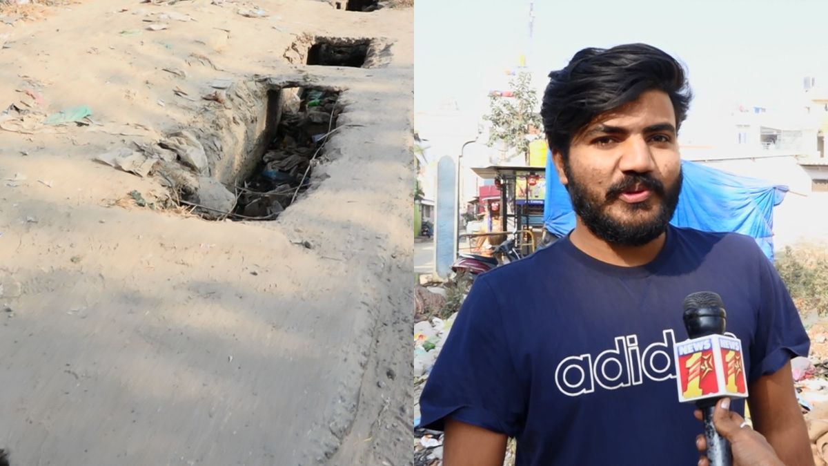 Dust, garbage and broken roads turn life miserable for Varthur Ambedkar ...