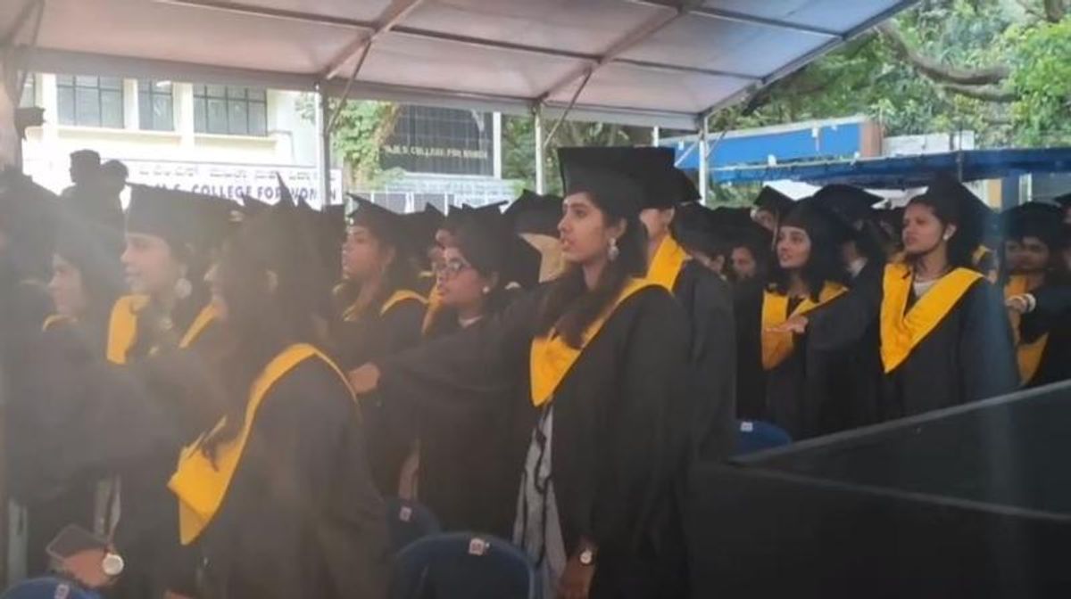 BMS College for Women in Bengaluru hosts 'Abhinandane' Graduation ...