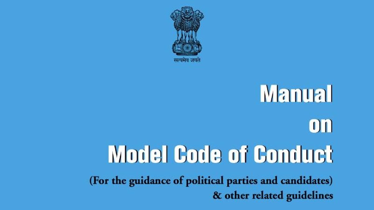 What is model code of conduct in Lok Sabha elections 2024 and why is it implemented?