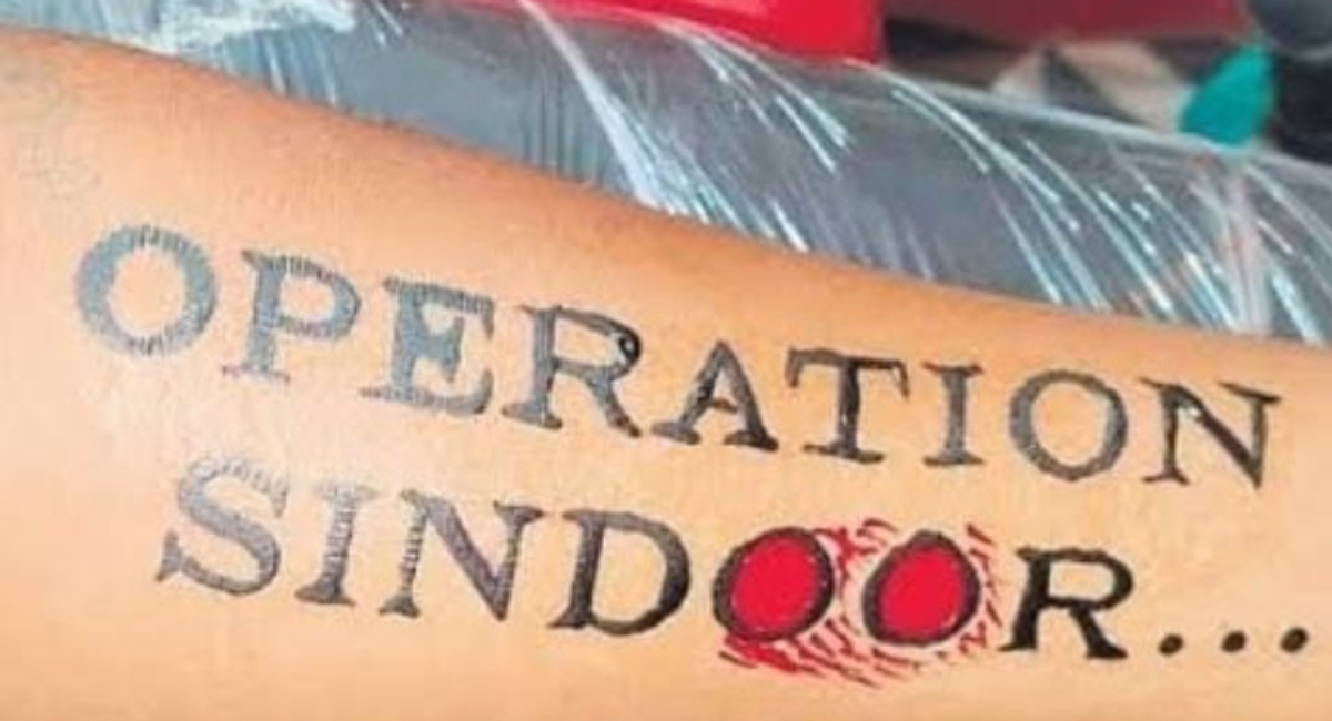 Youth in Bengaluru embrace 'Operation Sindoor' tattoos as patriotic trend