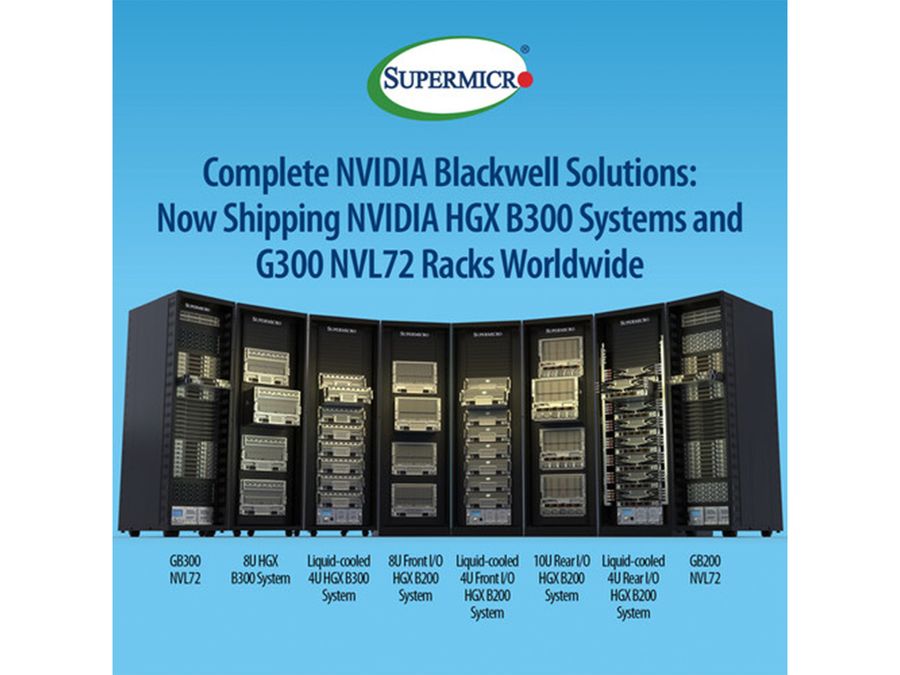 Supermicro Begins Volume Shipments of NVIDIA Blackwell Ultra Systems ...