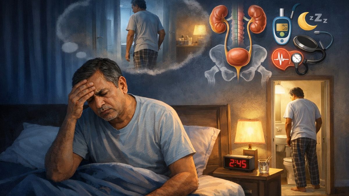 Urine Symptoms: रात में बार-बार पेशाब आना किस बीमारी का संकेत? एक्सपर्ट ...