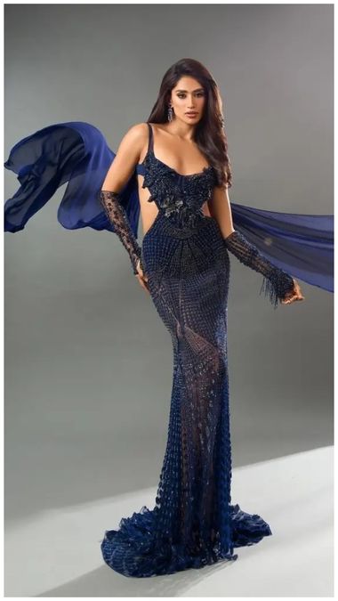 Miss Universe में छा गईं श्वेता शारदा, वायरल हुआ CAPE FLIP - News Nation