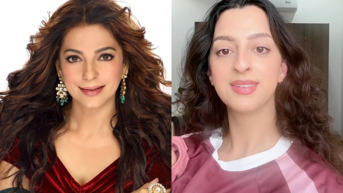 Juhi Chawla’s lookalike breaks the Internet, gets a thumbs-up from the ...