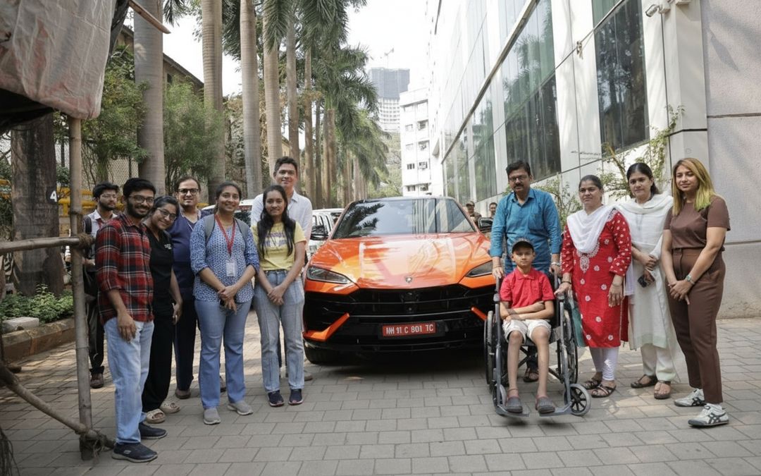 Cancer to dream car: Lamborghini fulfils dream of 11-year-old Mumbai ...