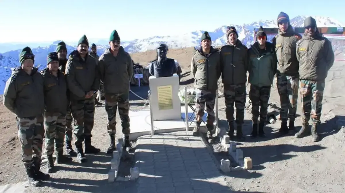 Indian Army honours Maj Ralengnao Khathing with bust at Yangste
