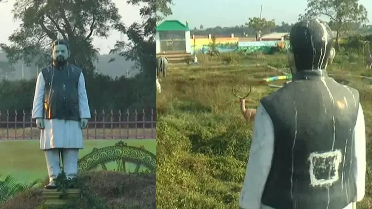 Park named after late BJD leader Pradeep Maharathy lying in bad shape