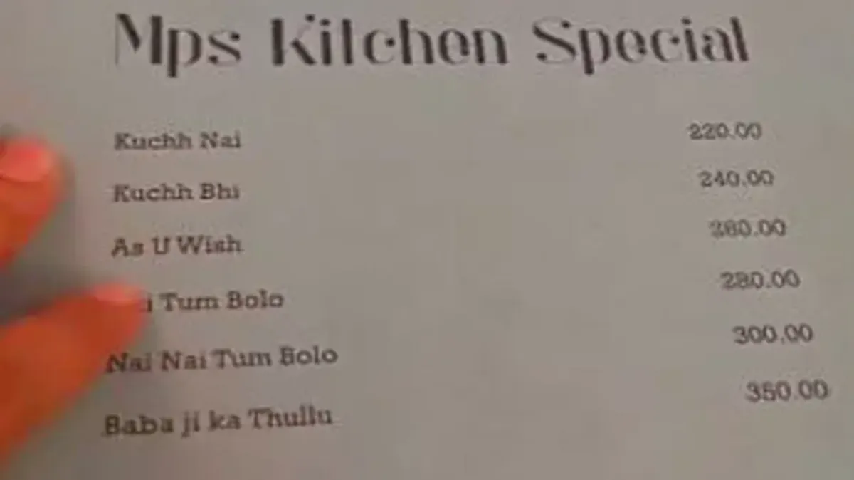 This restaurant has most unique menu for confused food lovers; get ‘nai ...