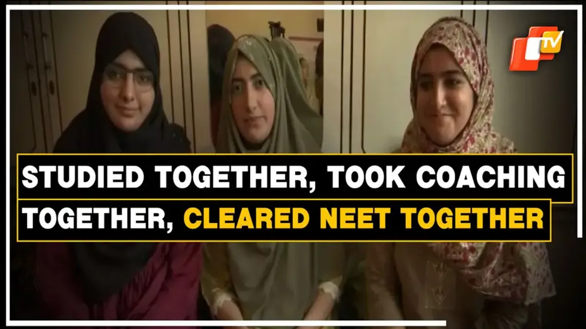 Inspirational! Three Sisters From J&K Clear NEET Exam, Set Example