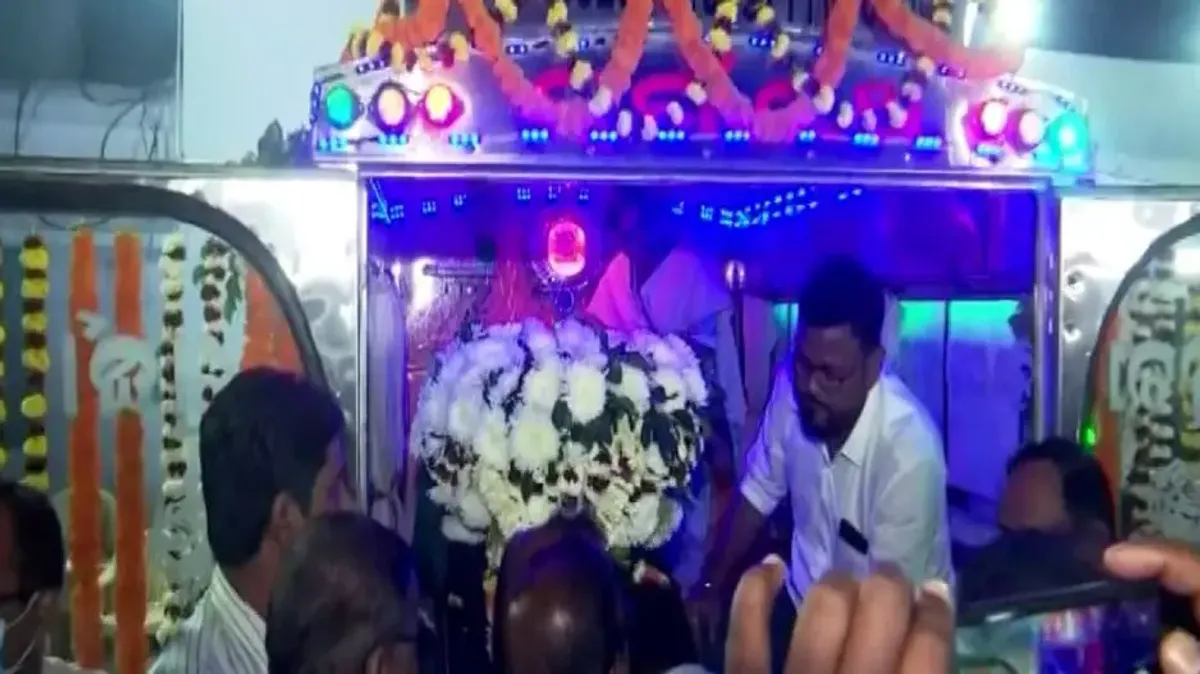 Khallikote queen and 10-time MLA Sugnana Kumari Deo’s mortal remains ...