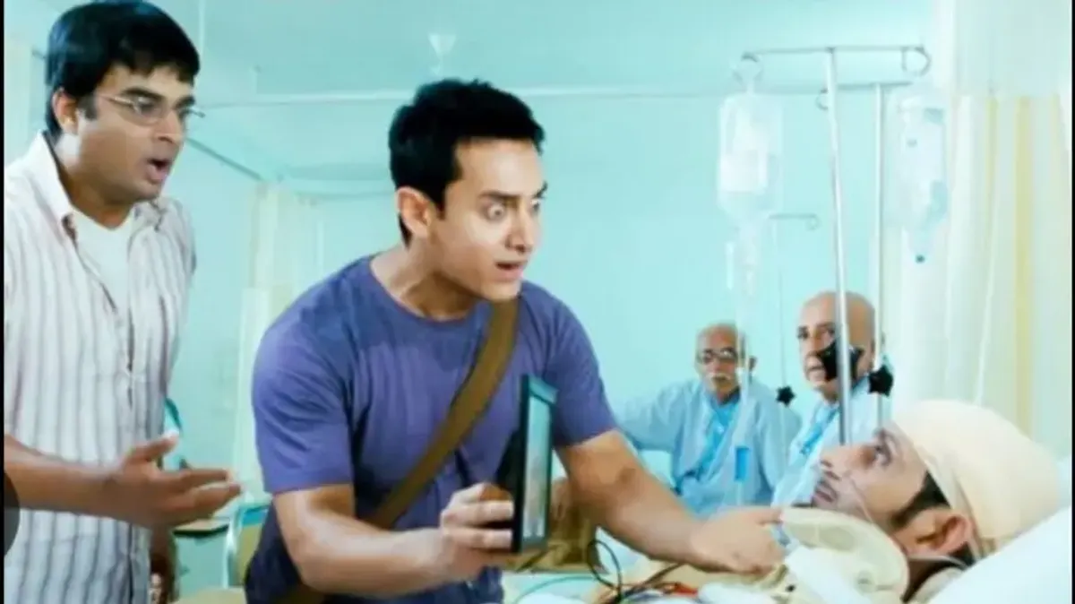 Real-life Rancho and Farhan! 3 Idiots' iconic hospital scene recreated ...