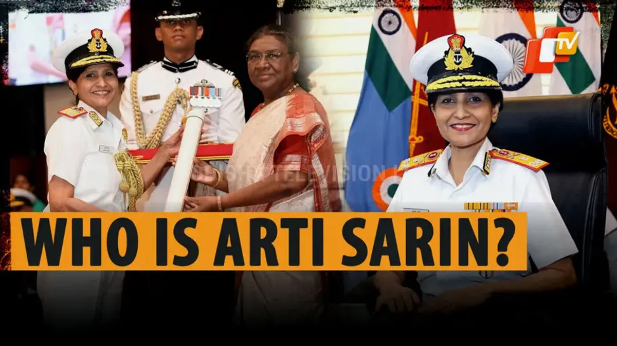Who Is Arti Sarin? India’s Highest-Ranking Woman Officer & 1st To Head ...