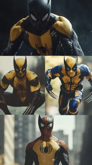 AI Creates Stunning Superhero In A Fusion Of Wolverine, Spider-Man And ...