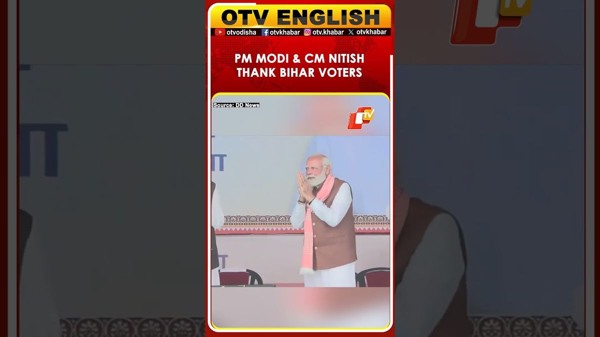 PM Narendra Modi & CM Nitish Kumar Thank Bihar Voters After Historic ...
