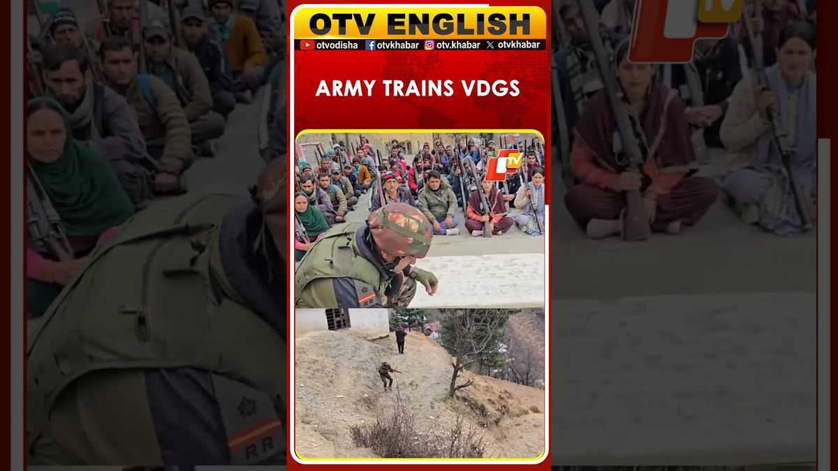 Indian Army Trains VDGs In Doda, J&K For Counter-Terrorism