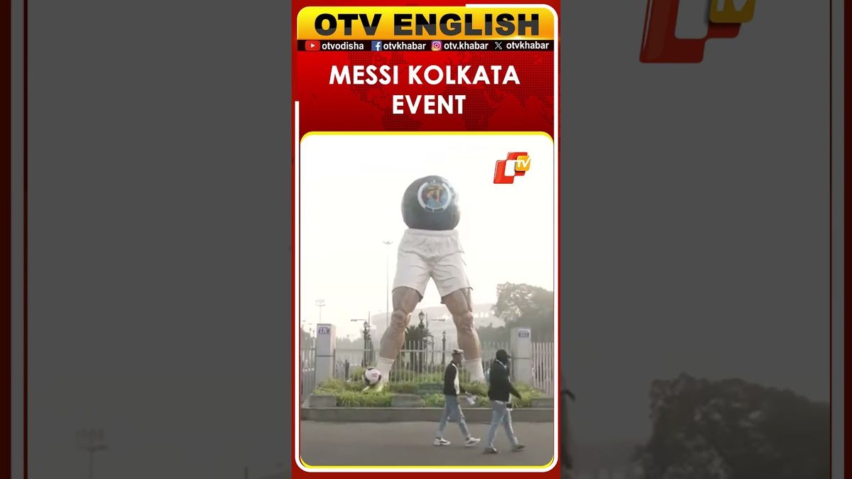 Messi G.O.A.T. Tour India 2025: Kolkata Statue & Meet-Greet | OTV