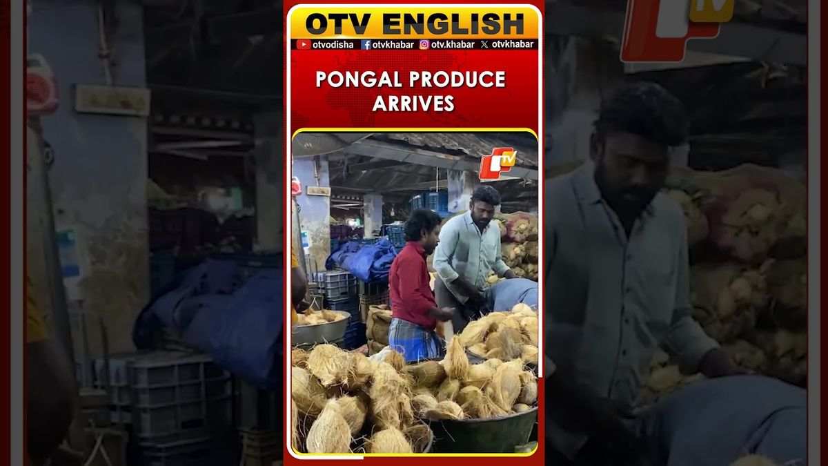 Thoothukudi Market Brims With Pongal Produce Ahead Of Festival
