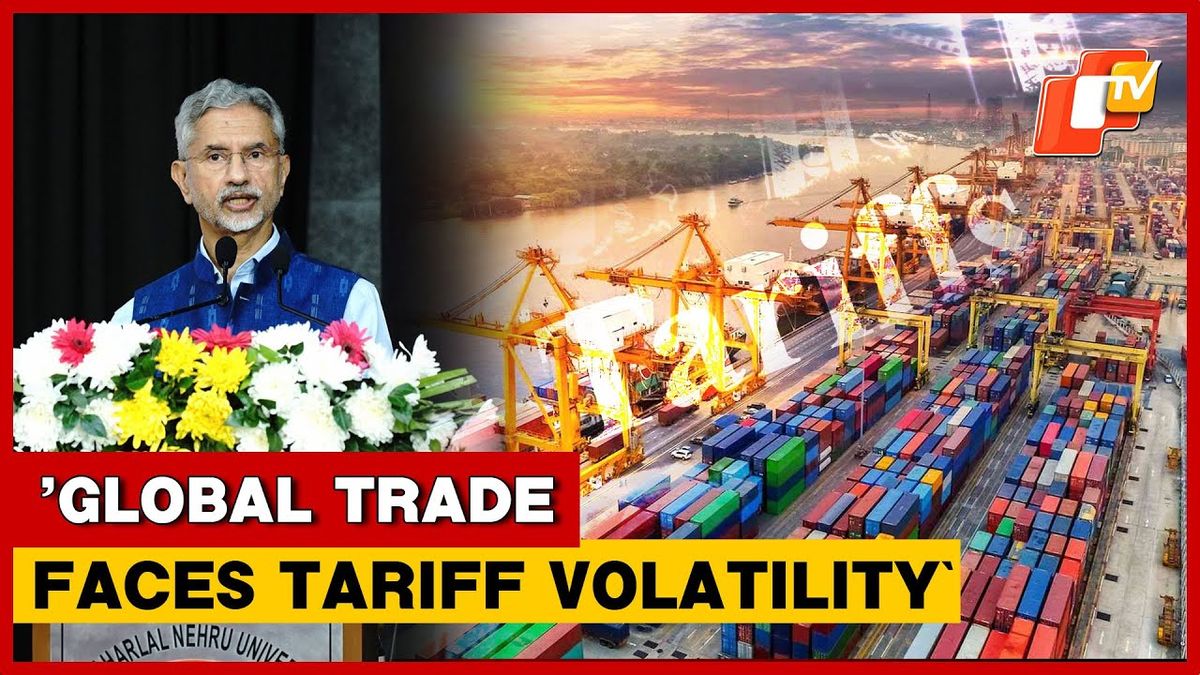 S. Jaishankar Flags Tariff Volatility, Strategic Shifts In Global Trade