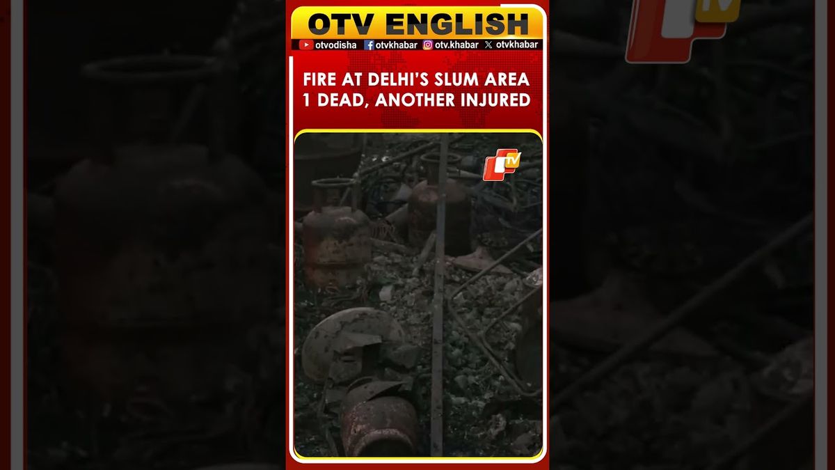 Delhi | Fire Breaks Out At Slum Area Near Rithala Metro Station; 1 Dead ...