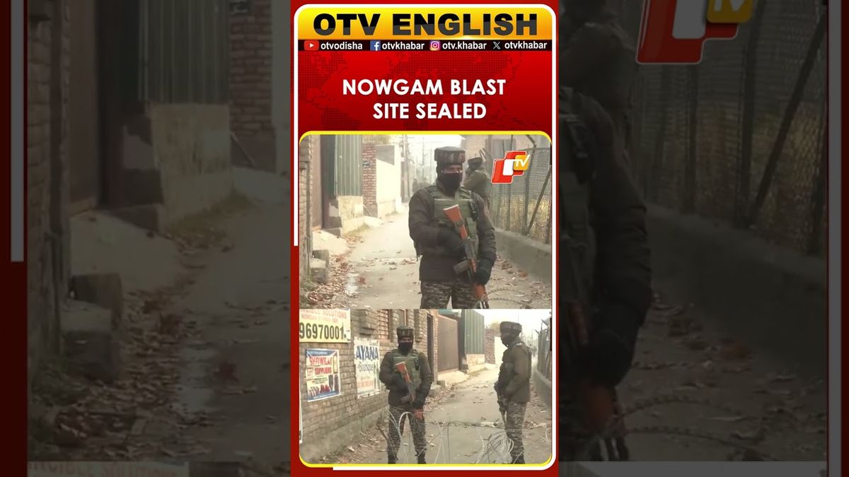 Srinagar Blast: FSL Seals Off Nowgam Site Amid Ongoing Investigation