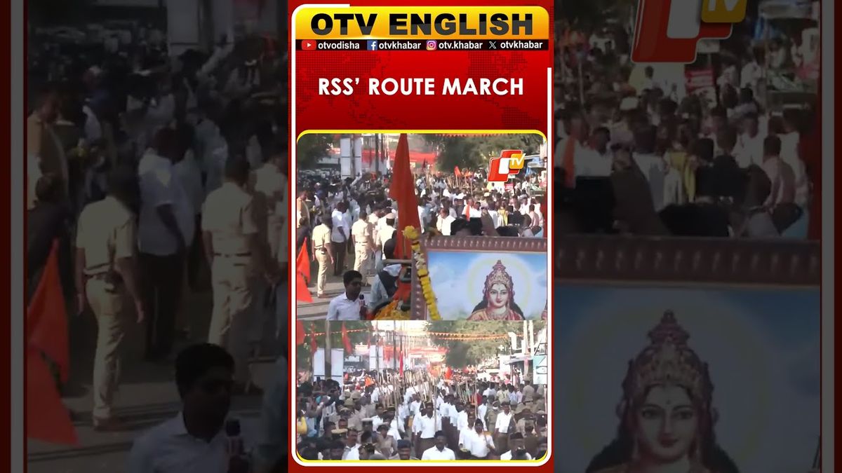 Karnataka: RSS Conducts 'Path Sanchalan' (Route March) In Chittapur ...