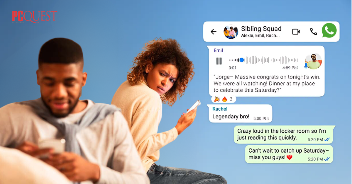 WhatsApp Rolls Out Voice Message Transcripts for Android & iOS