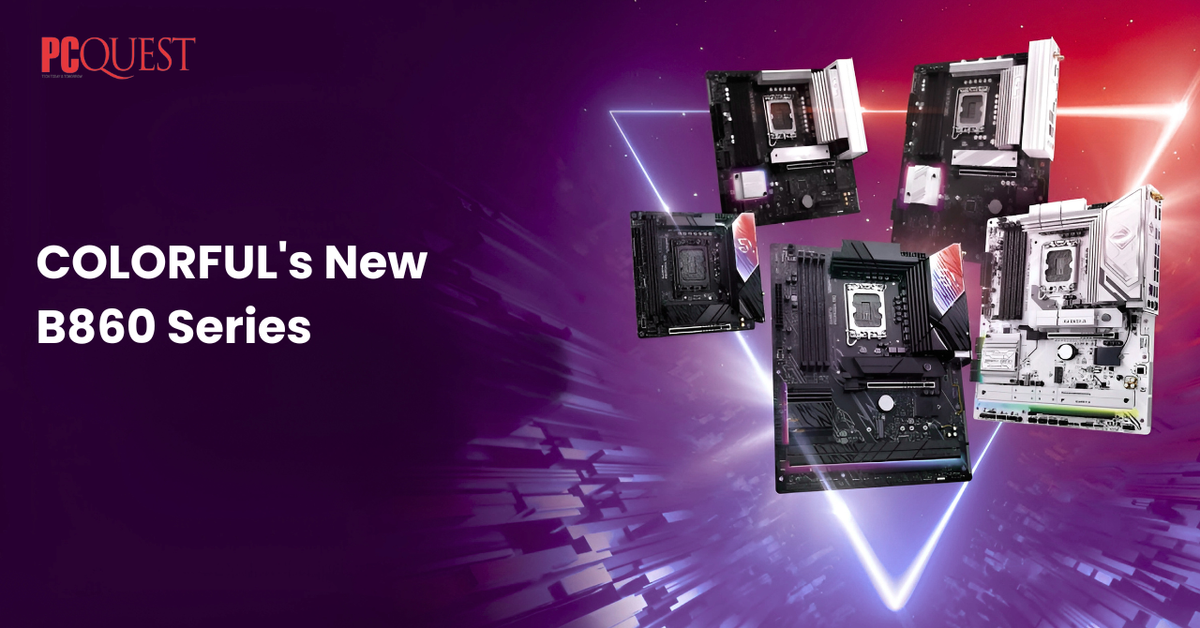 Colorful Technology Launches B860 Series: Gaming Motherboards Redefined
