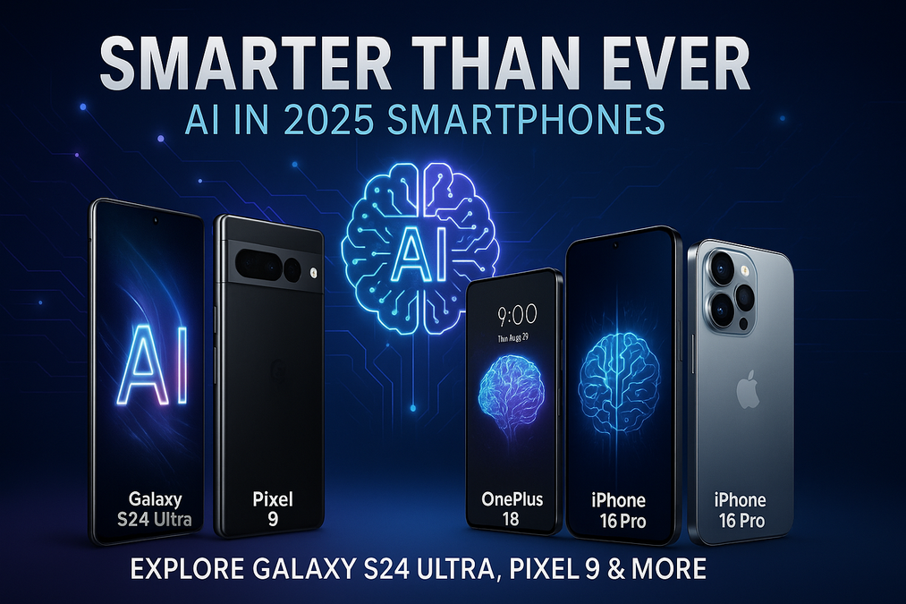 Best AI features smartphones: Galaxy S24 Ultra, Pixel 9, OnePlus 13 and more