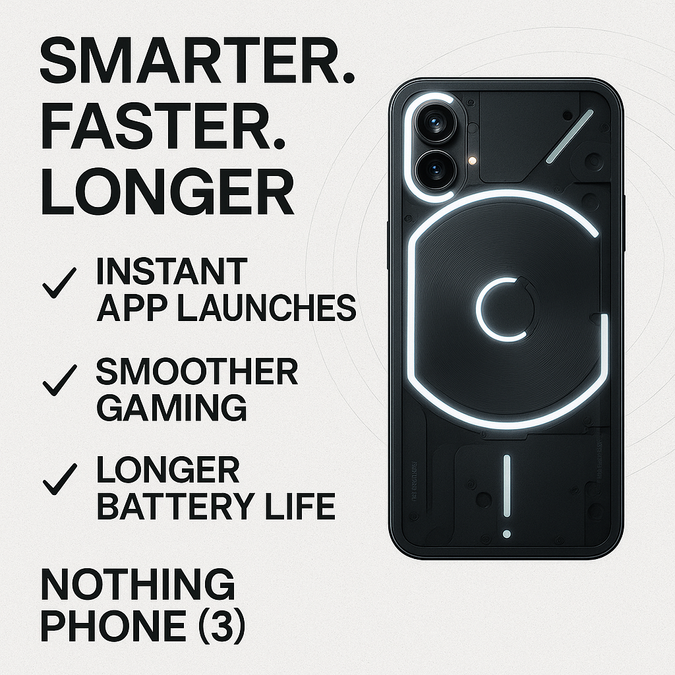 Nothing Phone 3 processor upgrade: A leap towards performance and ...