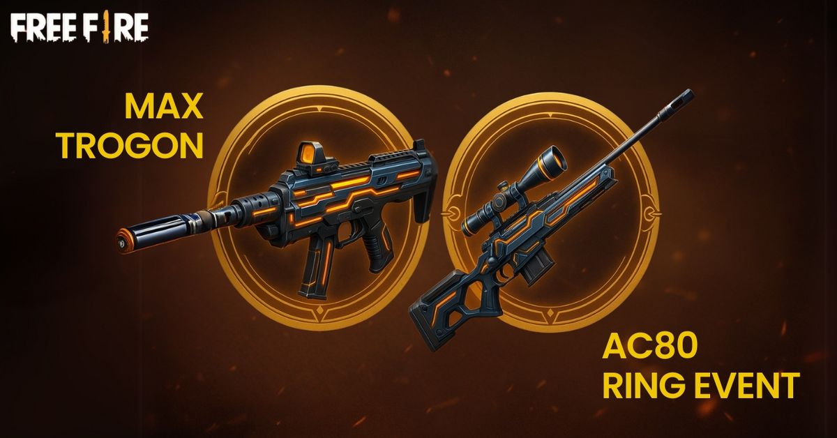 Free Fire MAX TROGON x AC80 Ring Event-Get Exclusive Trogon and AC80 ...