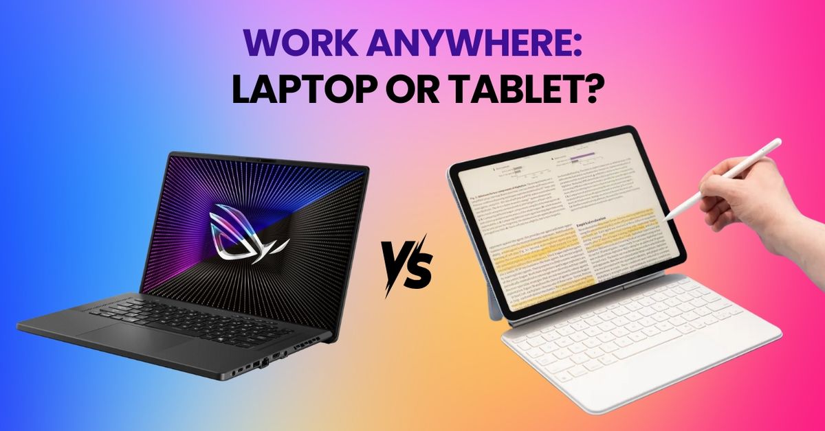 Why a tablet is the ultimate travel companion not a laptop