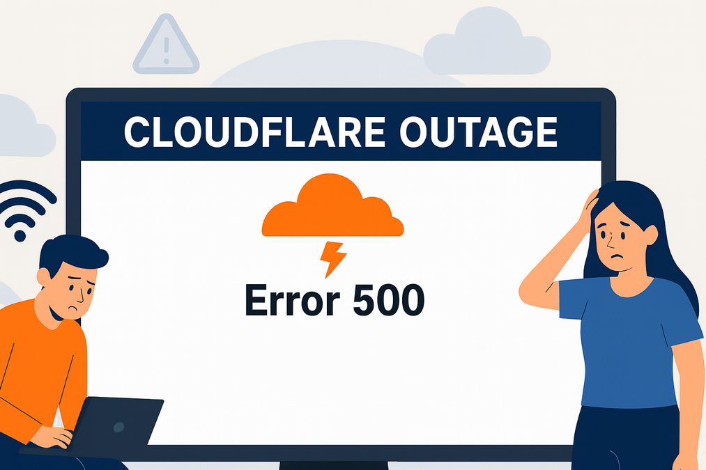 Cloudflare outage sends the internet into a brief spin