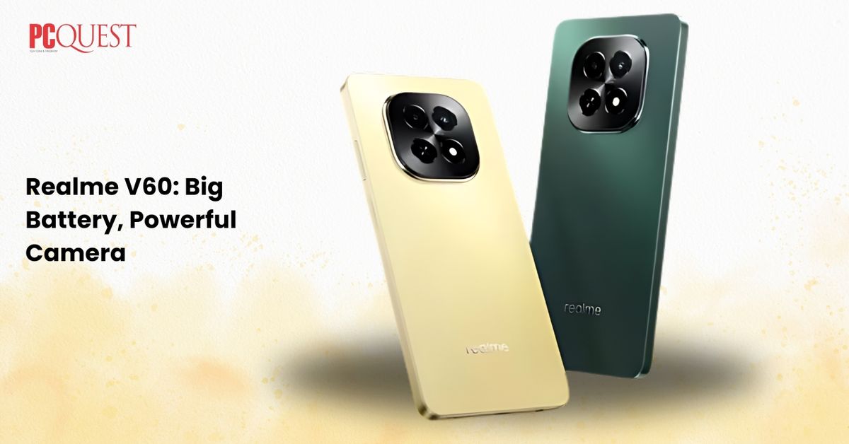 Realme V60 Series Boasts Big Battery & Powerful Camera: Details